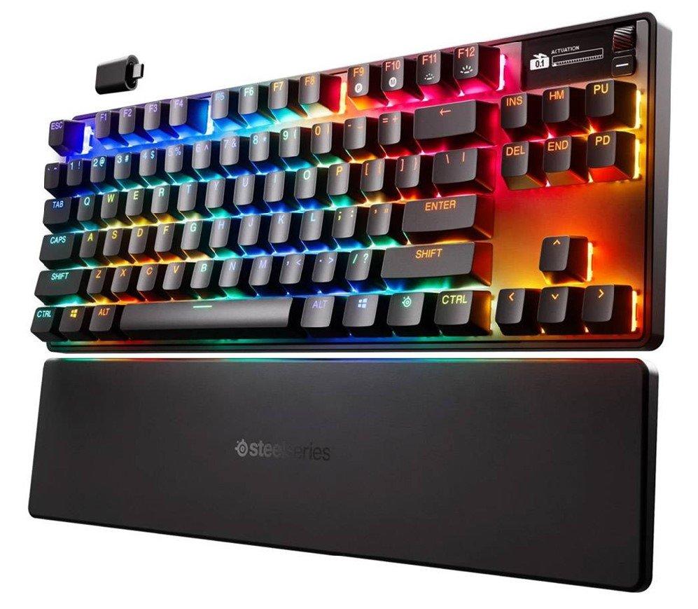 Steelseries Apex Pro Tkl Gen 3 Wireless Rgb Mechanical Gaming Keyboard ...