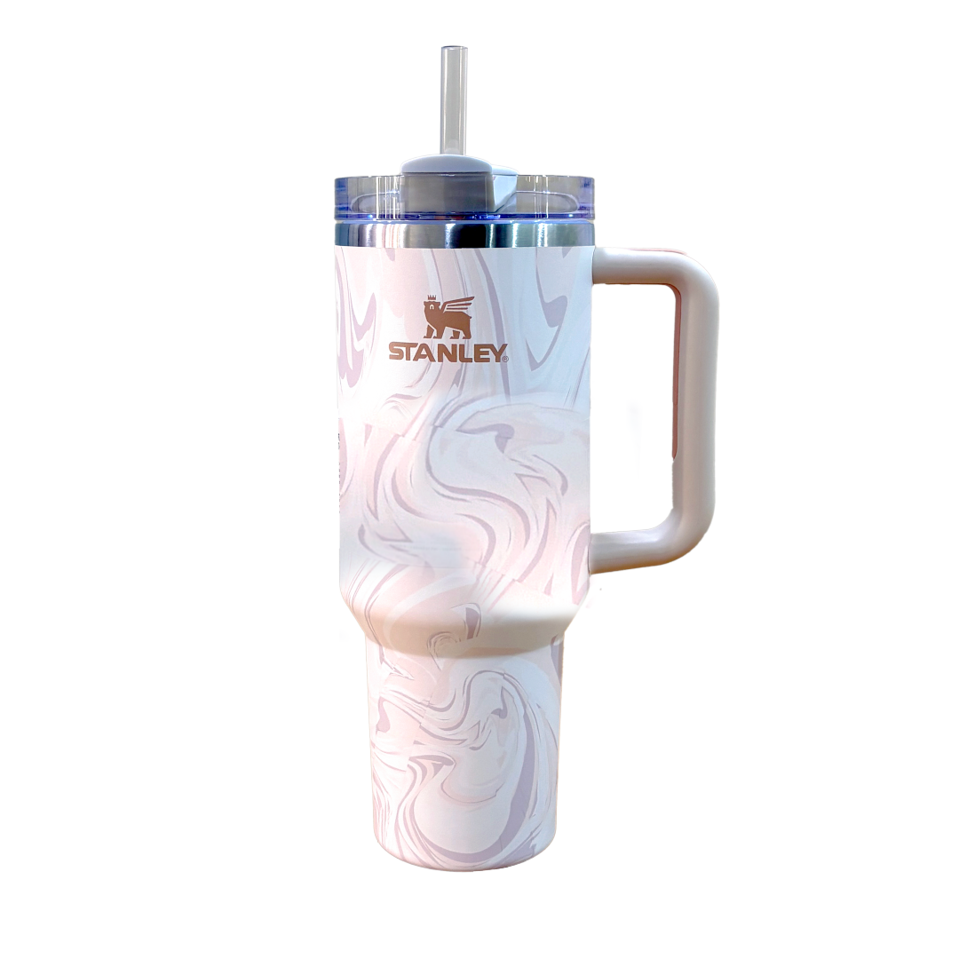 STANLEY QUENCHER TUMBLER 40 Oz ROSE POLAR S - TRANSPARENT LID (GLOBAL ...