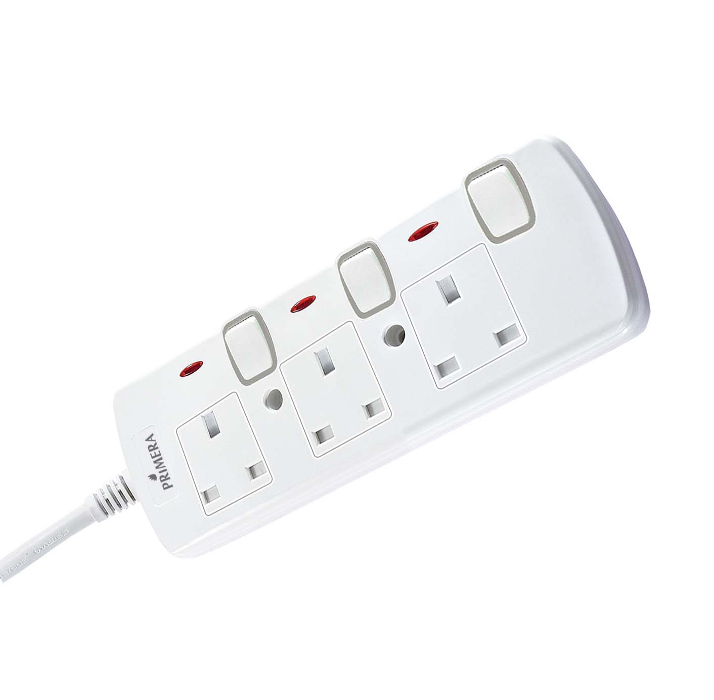 Primera Extension Wire 3-Way Socket (Bs Plug) (Pes-350) – Future Store