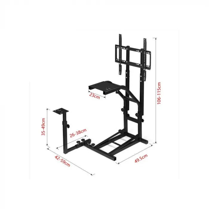 Game Seat Racing Simulator Bracket Support Steering Wheel Stand ...