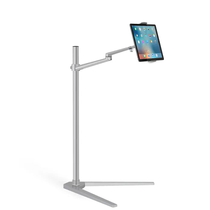 Gamvity Height-adjustable Triangle Floor Stand For Tablet, Laptop & Pc ...