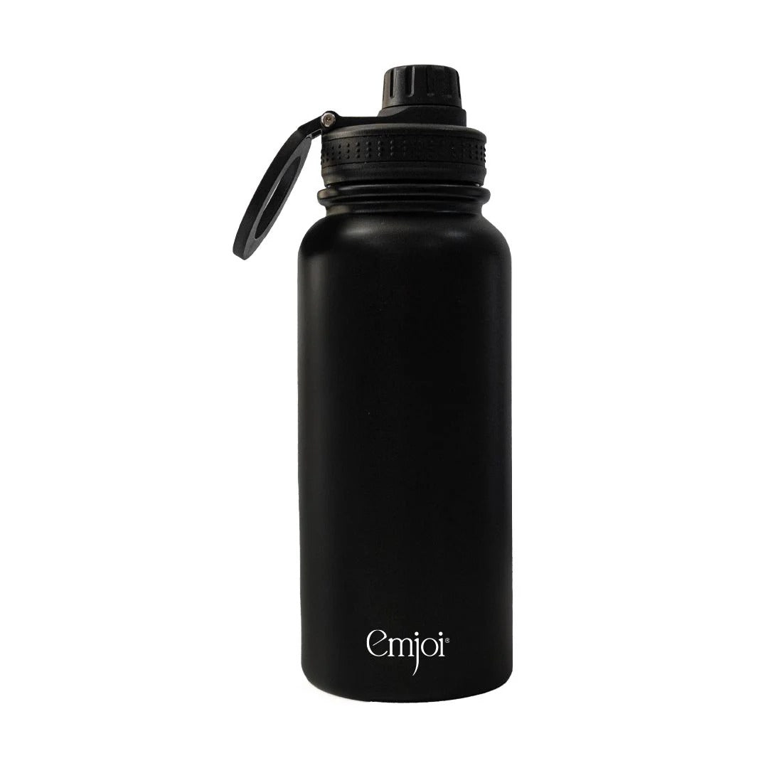 Emjoi MagSafe Stainless Steel Sport Bottle - 900 ML - Black – Future Store