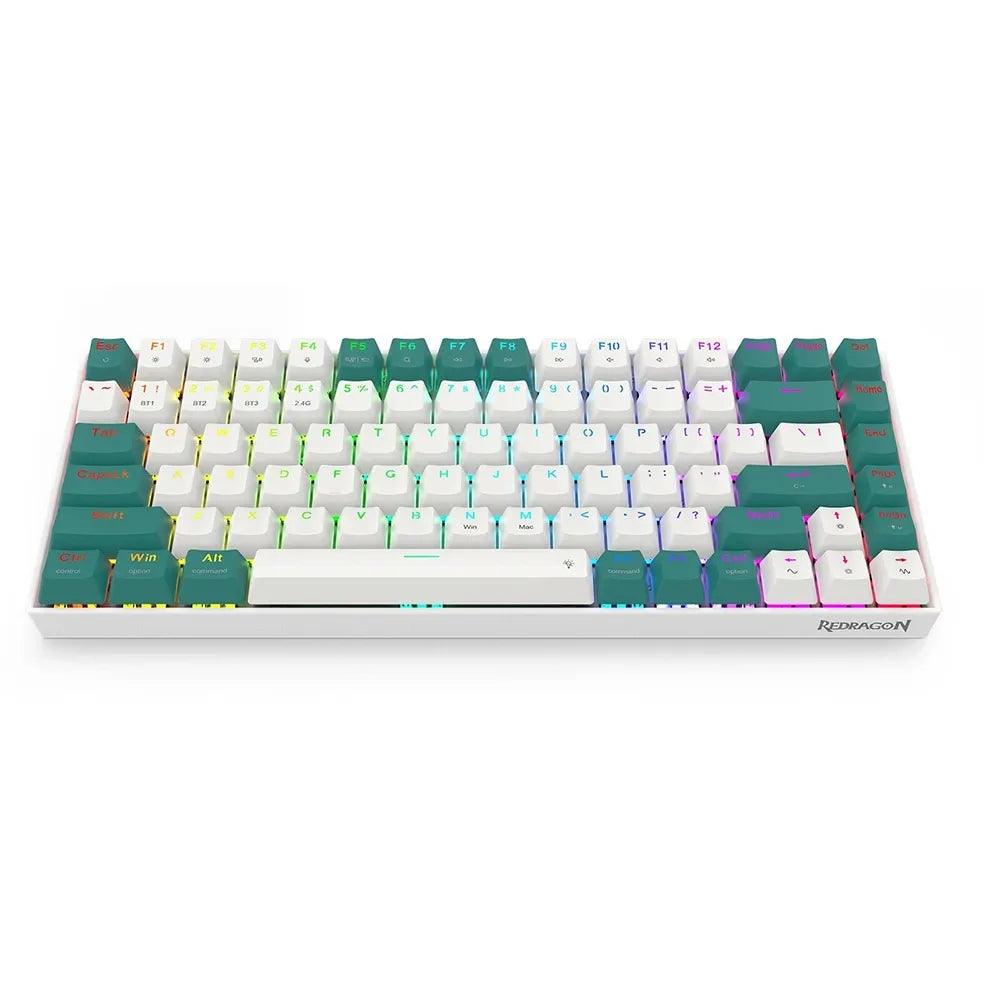Redragon K678wg-rgb Singed Pro 3 Modes 75% Hot Swappable Mechanical Ke ...