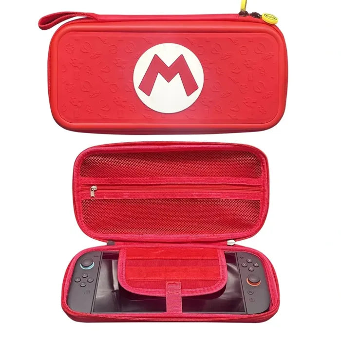 Silicone Carry Case For Nintendo Switch 2 Mario Red (Pp Bag) – Future Store