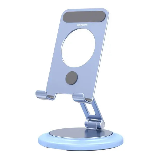 Porodo 360° Rotating Mobile & Tablet Stand - Blue - JKOU – Future Store